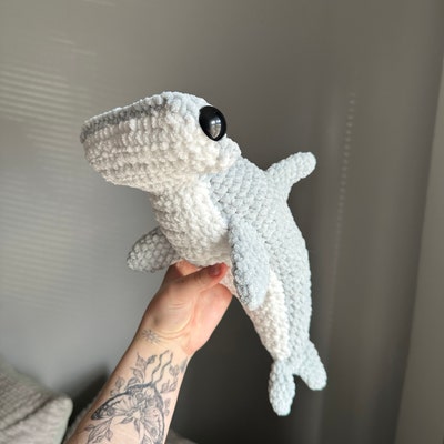 PATTERN: Plush Hector the Hammerhead Shark Pattern Amigurumi Hammerhead ...