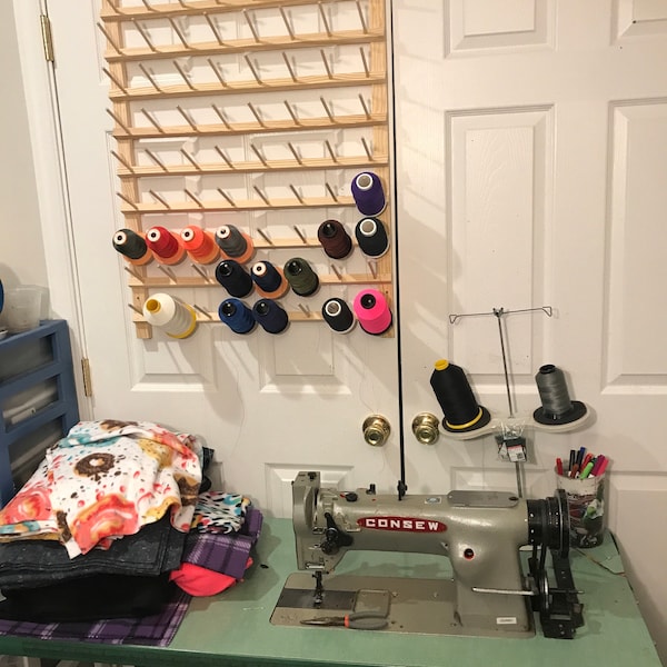 80 Spool Thread Rack-3 Inch Industrial Spools -extra Large Spools - Etsy
