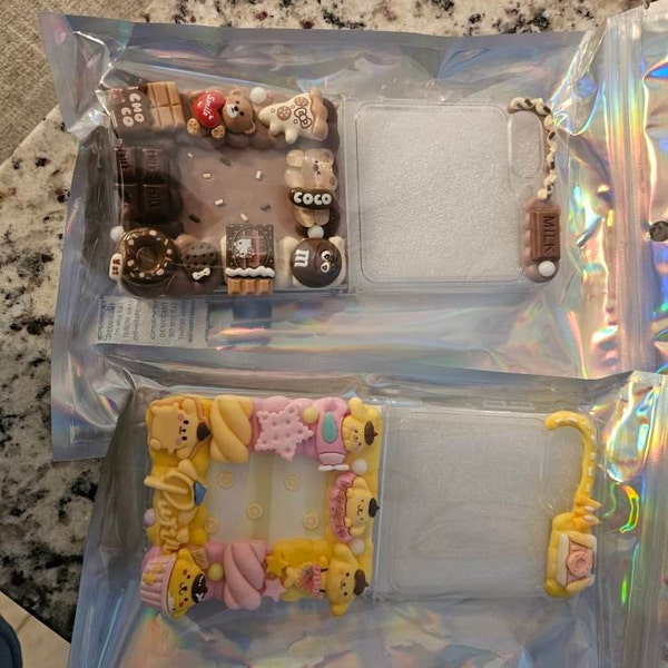 Let’s Eat Chocolate Decoden Phone Cases for All Models, Handmade Phone ...