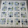Handmade Quilt Celestial Fabric by Zen Chic for Moda 77x 89 double Bed ...