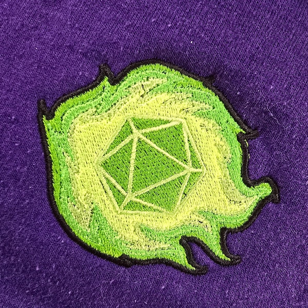 Godzilla Patch Design. Japanese Kaiju Gojira Machine Embroidery Pattern ...