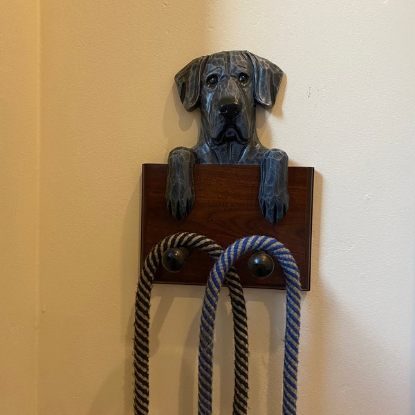 Wood Carved Saint Bernard Dog Custom Dog Sign, St Bernard Gifts, Saint ...