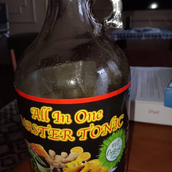 Kosher Halal All in 1 Master Tonic Shots Fire Cider W/ Natural Apple ...