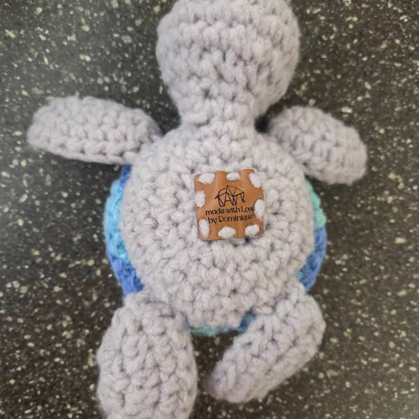 Custom Tags 2.75 X 0.75 Inch for Knits and Crochet, Faux Leather Labels ...