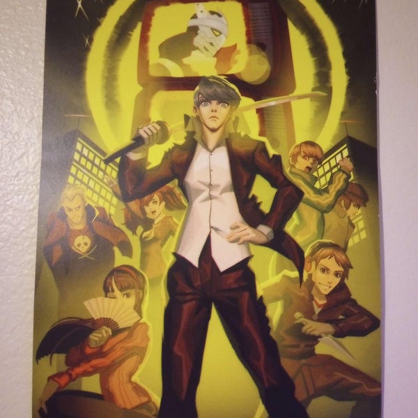 Persona 3 SEES Team Aigis and Makoto Room Decor Print - Etsy