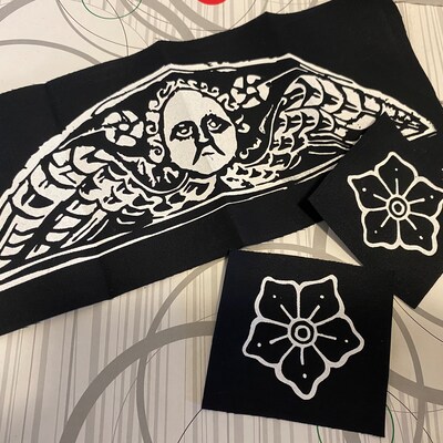 Support Your Local Library Fabric Back Patch - Etsy