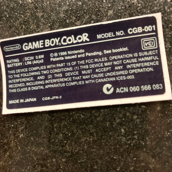 Nintendo 64 N64 Game Cartridge Spine Label - Etsy