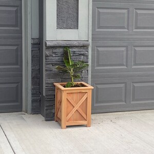 Modern Farmhouse Shaker Cedar Planter High Quality Build and Materials ...