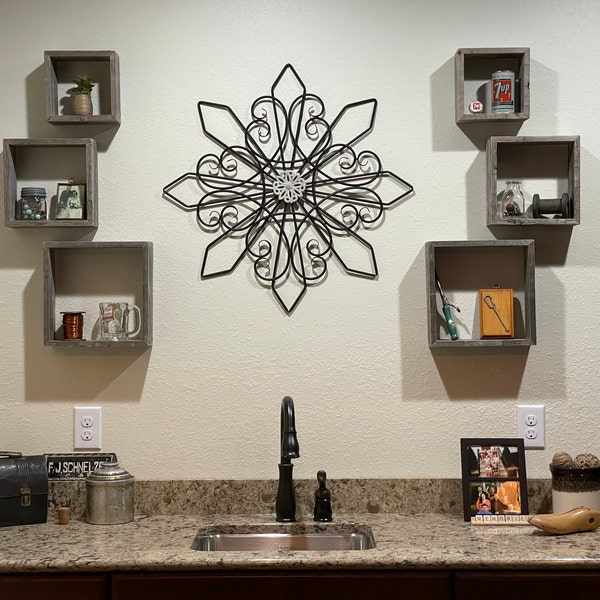 Reclaimed Wood Shadow Box Frames- Rustic Farmhouse Barnwood Style ...