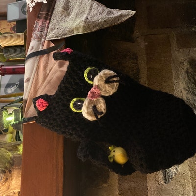 Crochet Pattern INSTANT PDF DOWNLOAD Crochet Stocking Pattern Cat Dog ...