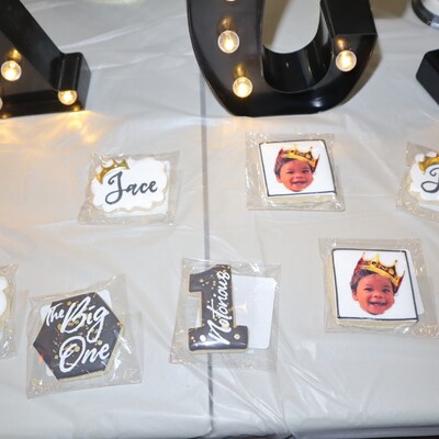 Notorious ONE Birthday Cookies, Notorious Big Cookies, Rap Themed ...