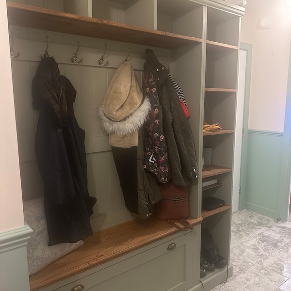 Boot Room Storage/mud Room Cloakroom Handmade by Us With Sustainable ...