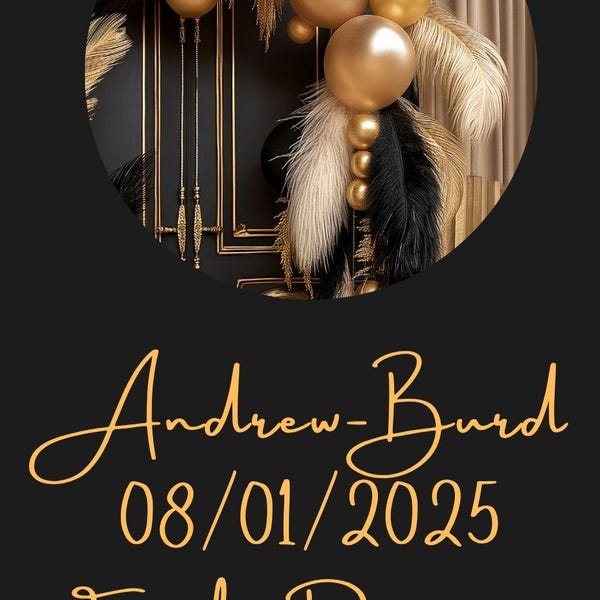 Editable Menu and Program Template, Wedding Menu, Birthday Party Menu ...