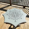 Compass Rose Stencil - Reusable Compass Rose Stencils, Large Compass ...