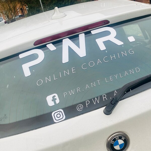 Custom Frosted Vinyl Business Logo Window Vinyl Decal Sticker for ...