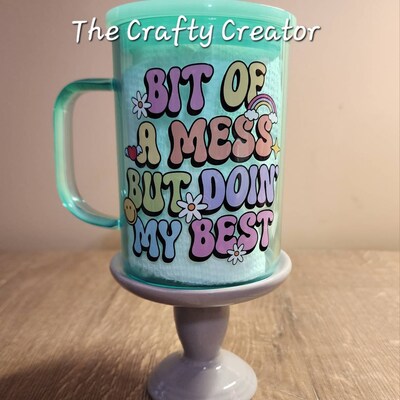 Drink, Drank, Drunk UV DTF Sticker for Wine Glasses and More Ready to ...