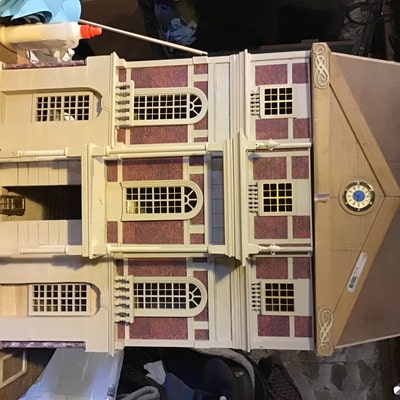 New 8 Sheets LANDSCAPE Wall 1/87 Ho Scale Wall Brick STONE 20x26cm Each ...