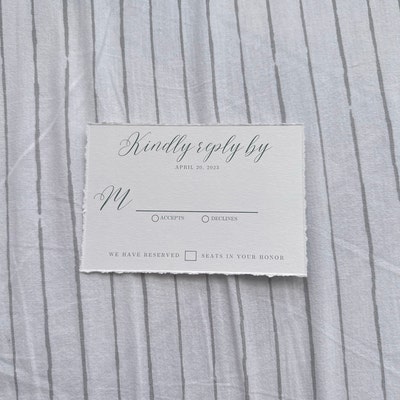 Deckled Edge Paper Hand Torn 135lb/290gsm Flat Deckle Edge Sheets for ...