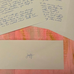 Invisible Ink Handwritten Letter. With Your Words to Whomever You Like ...