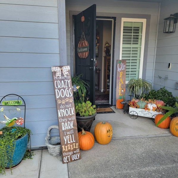 Hello Spring Leaner| Hello Spring Porch Sign| Spring Porch Sign| Spring ...