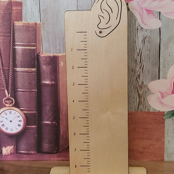 12" Ruler Svg, Floral Ruler Svg, Laser Cut Ruler, Wooden Ruler Svg ...