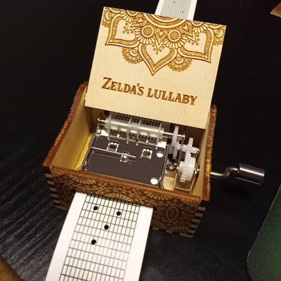 Gravity Falls Hand Crank Wood Paper Strip Music Box With Personalized ...