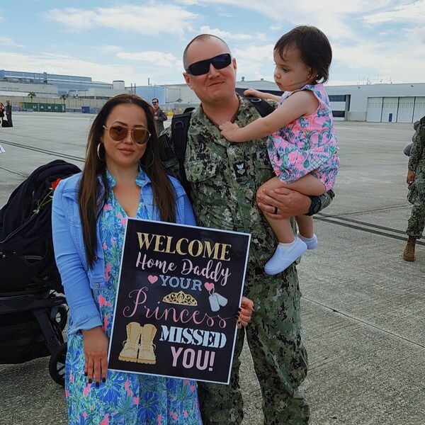 Welcome Home Princess Daughter Daddy Sign Boots Homecoming Back From ...