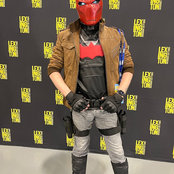 Redhood Mask V2 - Etsy