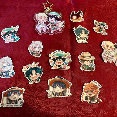 Honkai Star Rail HSR Passenger Train Vinyl Waterproof Stickers sets - Etsy