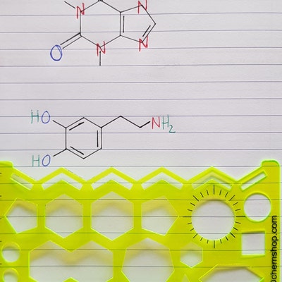 Science Stencil Chemistry Stencil Organic Chemistry Stencil Journaling ...