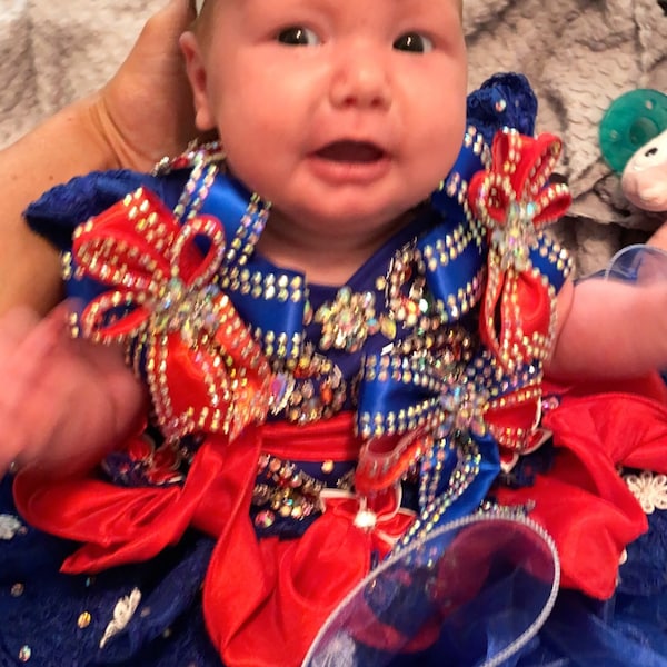 Star Spangled Dress, Independence Day Dress Pageant Dress, 4th of July ...