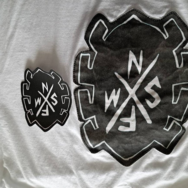 Cosplay Costume Spider-verse Spider Punk - SPIDER-PUNK - Back Patch & 2 ...