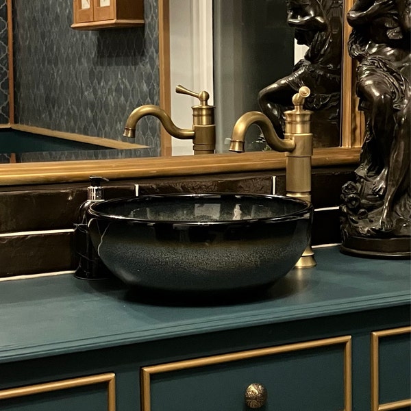 Vintage Traditional Chinese Painting Hand Painted Lotus Golden Fish ...