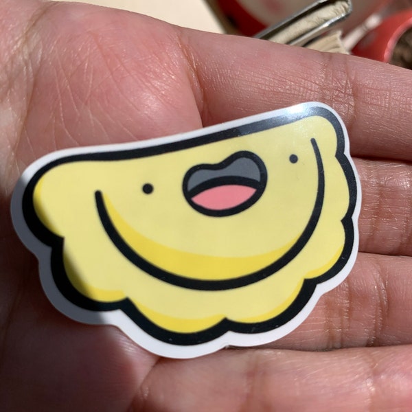 Mini Pierogi Sticker | Vinyl Sticker | Waterproof Sticker | Kawaii ...
