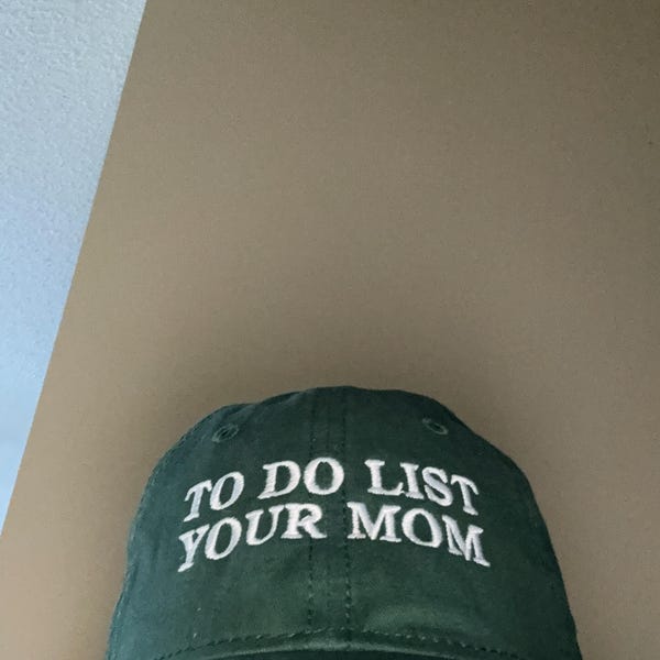 Custom Text Embroidered Hat, Personalized Cap, Baseball Hat, Gift for ...