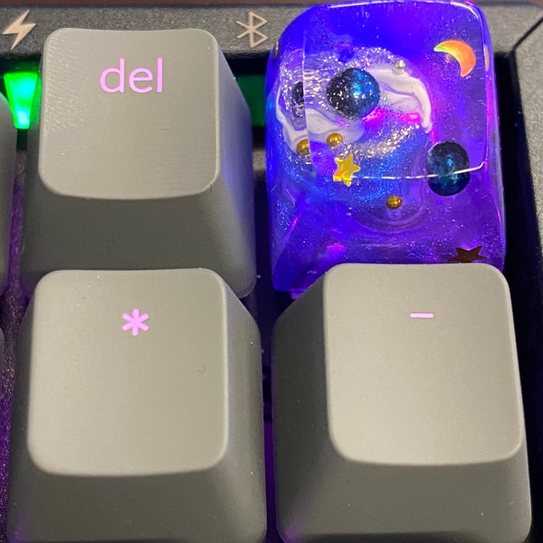 Glitter Keycap SA R1 Artisan Keycap - Etsy