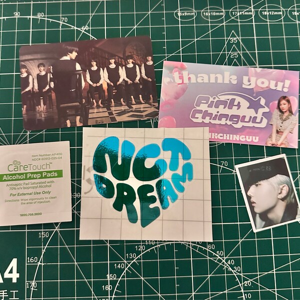 NCT DREAM Hello Future Logo Lightstick Neobong Vinyl Decal Sticker - Etsy