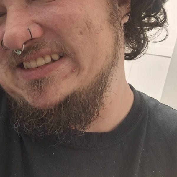 Septum Straight High and Tight Piercing Jewelry 16g X 8mm Long X 3mm ...