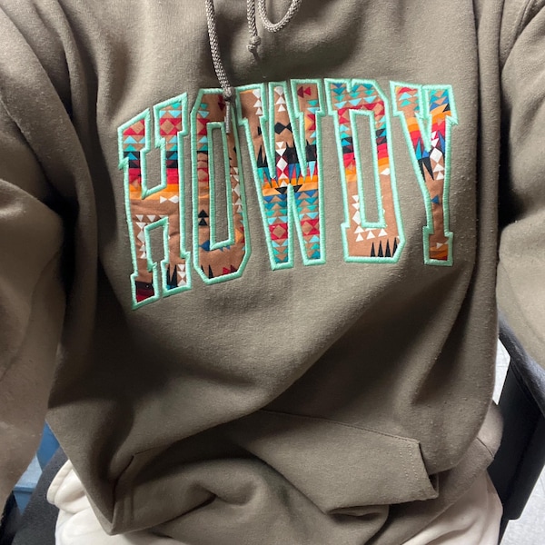 Howdy Sweatshirt | Aztec| Western | - Etsy