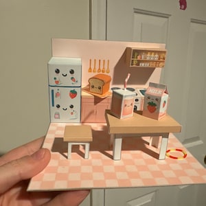 BEE NEST Papercraft Diorama Printables - Etsy