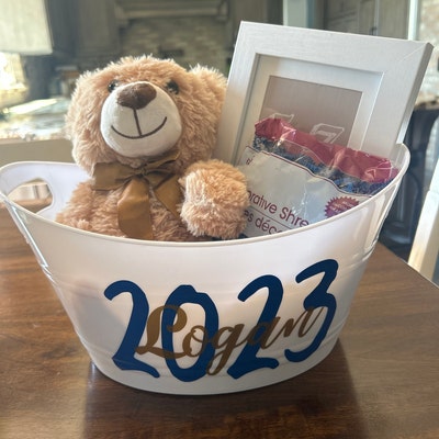 Cheerleader Graduation Gift Basket Class of 2024 Cheer Basket - Etsy