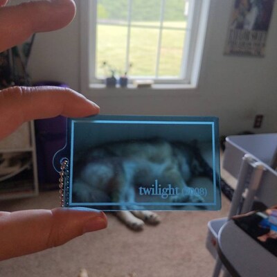 The Original Twilight Blue Filter Keychain - Etsy