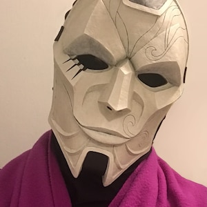 Jhin Mask League of Legends - Etsy