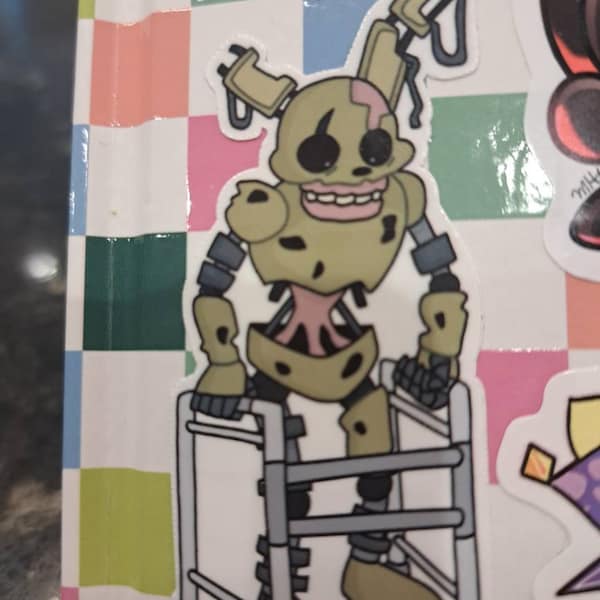 FNAF Security Breach Springtrap Peepaw Sticker - Etsy