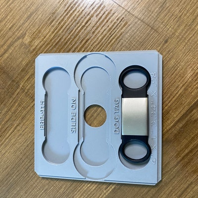 Xtool F1 Laser Engraver Wood Key Chain Jig,3d Printed Jig, Xtool Fiber ...