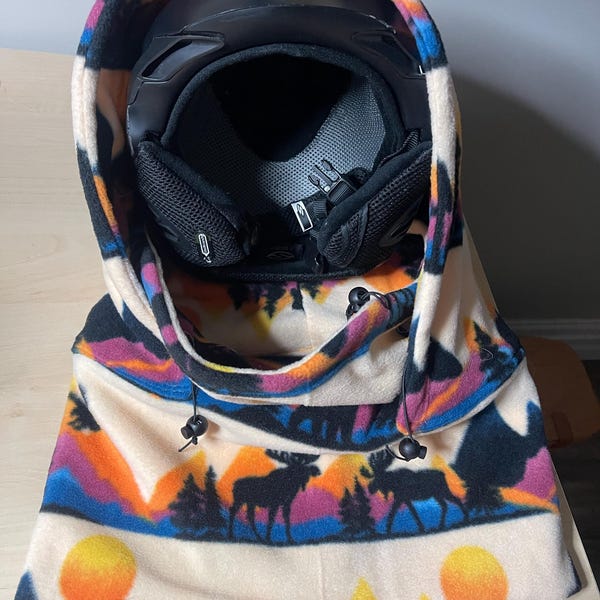 Adult Balaclava Sewing Pattern: Beginner DIY Hood (PDF Pattern) - Etsy