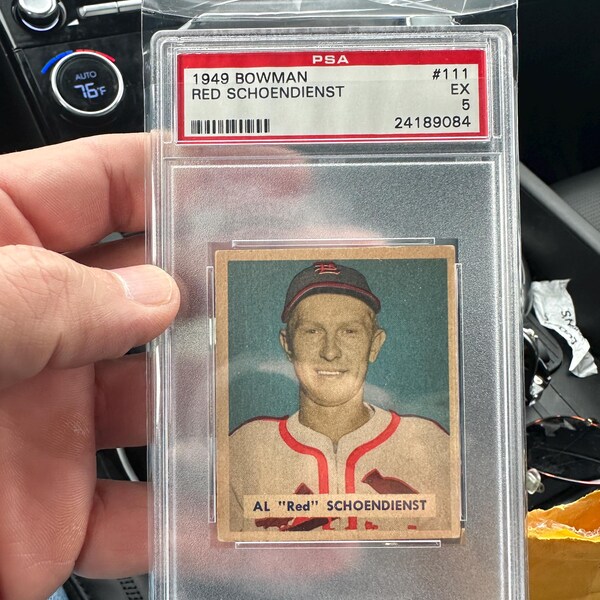 1963 Topps PSA 6 Bombers' Best Mantle Tresh and Richardson Baseball ...