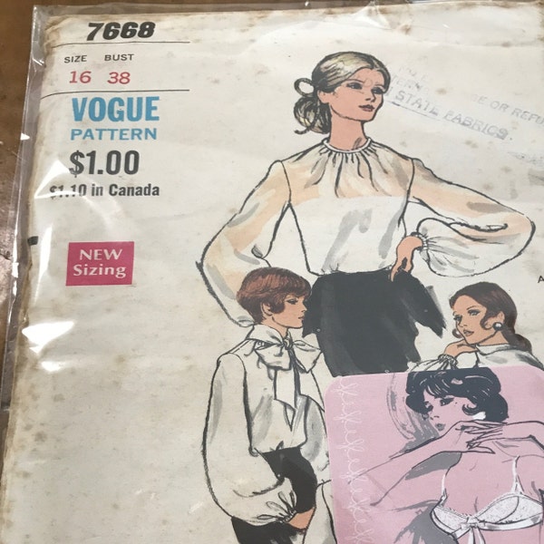 1969 Vintage Sewing Pattern, MOD Baby Doll Bathing Suit, Bra Top and ...