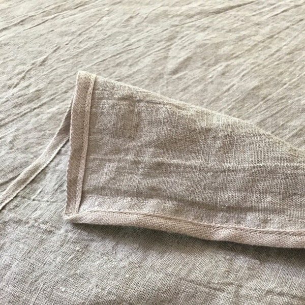 1 Roll Linen Herringbone Tape, Linen Twill Tape, Unbleached Linen Trim ...