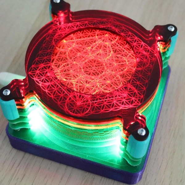 Tesseract Sacred Geometry Crystal Grid for Mediation Altars, Mini Altar ...